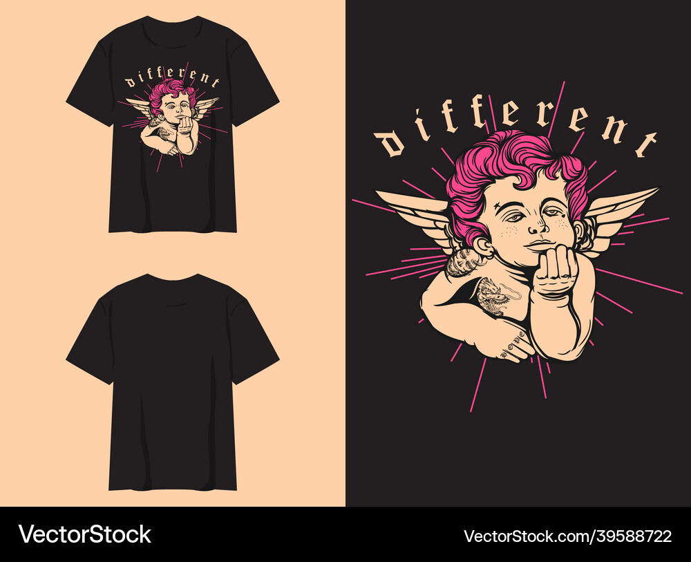 Streetwear graphic design Royalty Free Vector Image