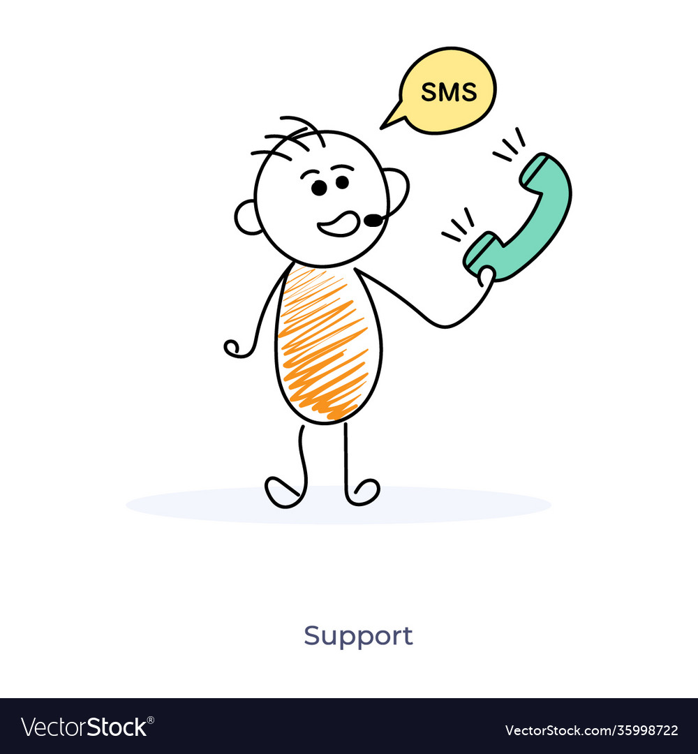 Support Royalty Free Vector Image - VectorStock