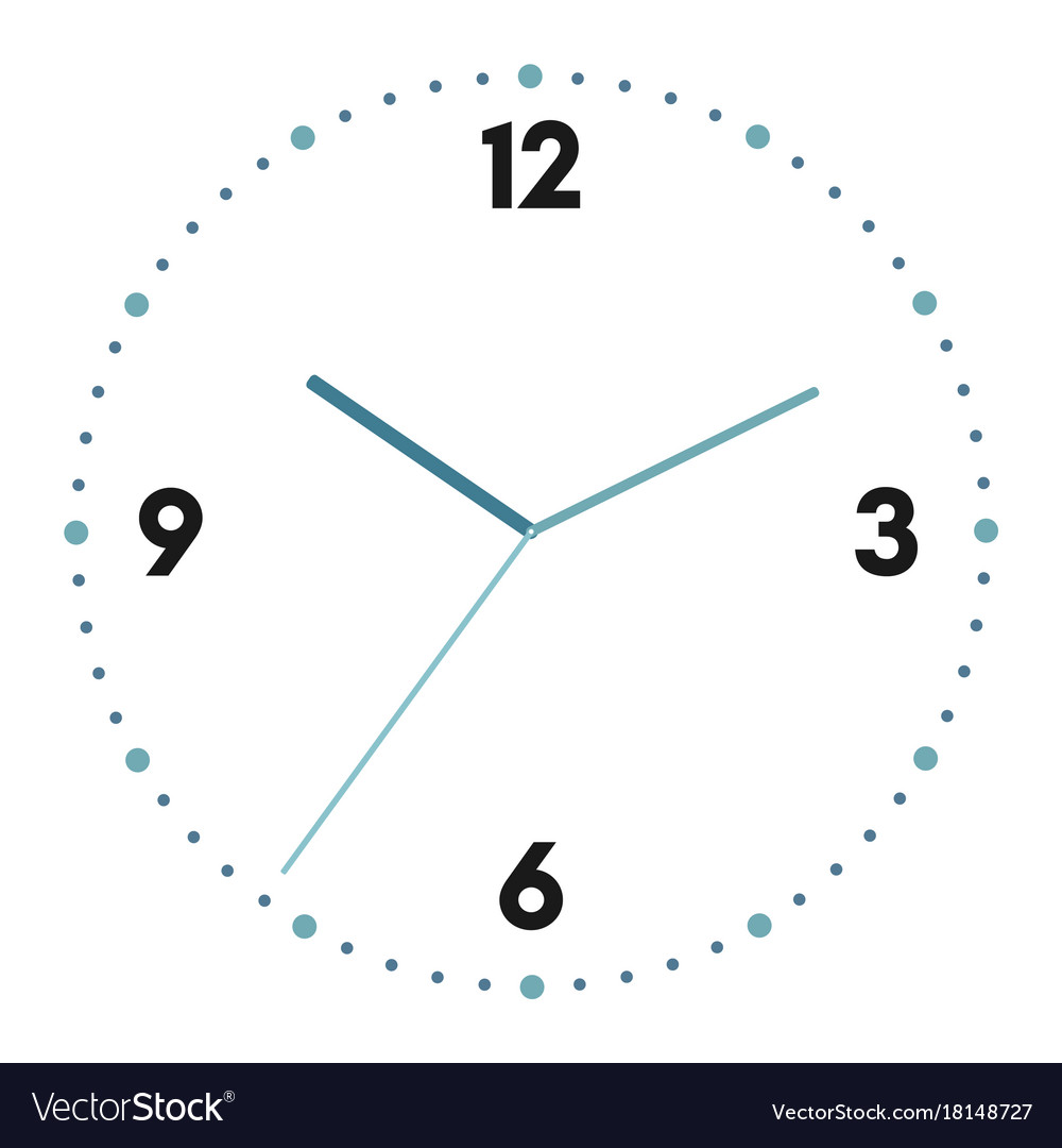 Mechanical clock Royalty Free Vector Image - VectorStock