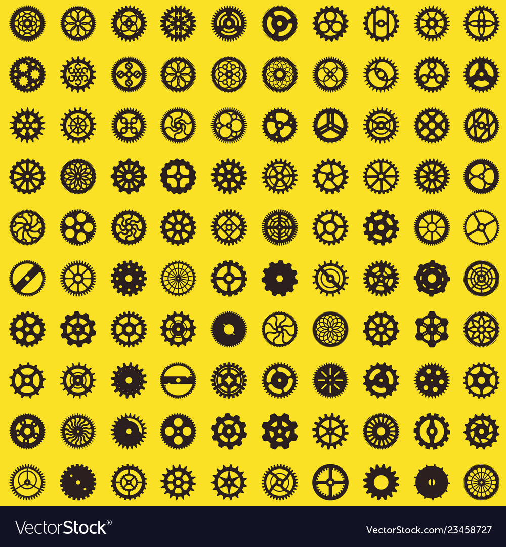 Victorian seamless pattern design steampunk Vector Image