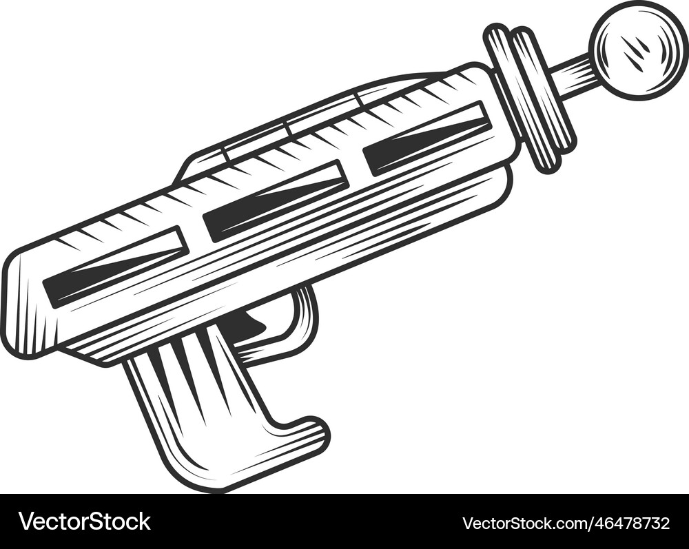 Alien gun icon Royalty Free Vector Image - VectorStock