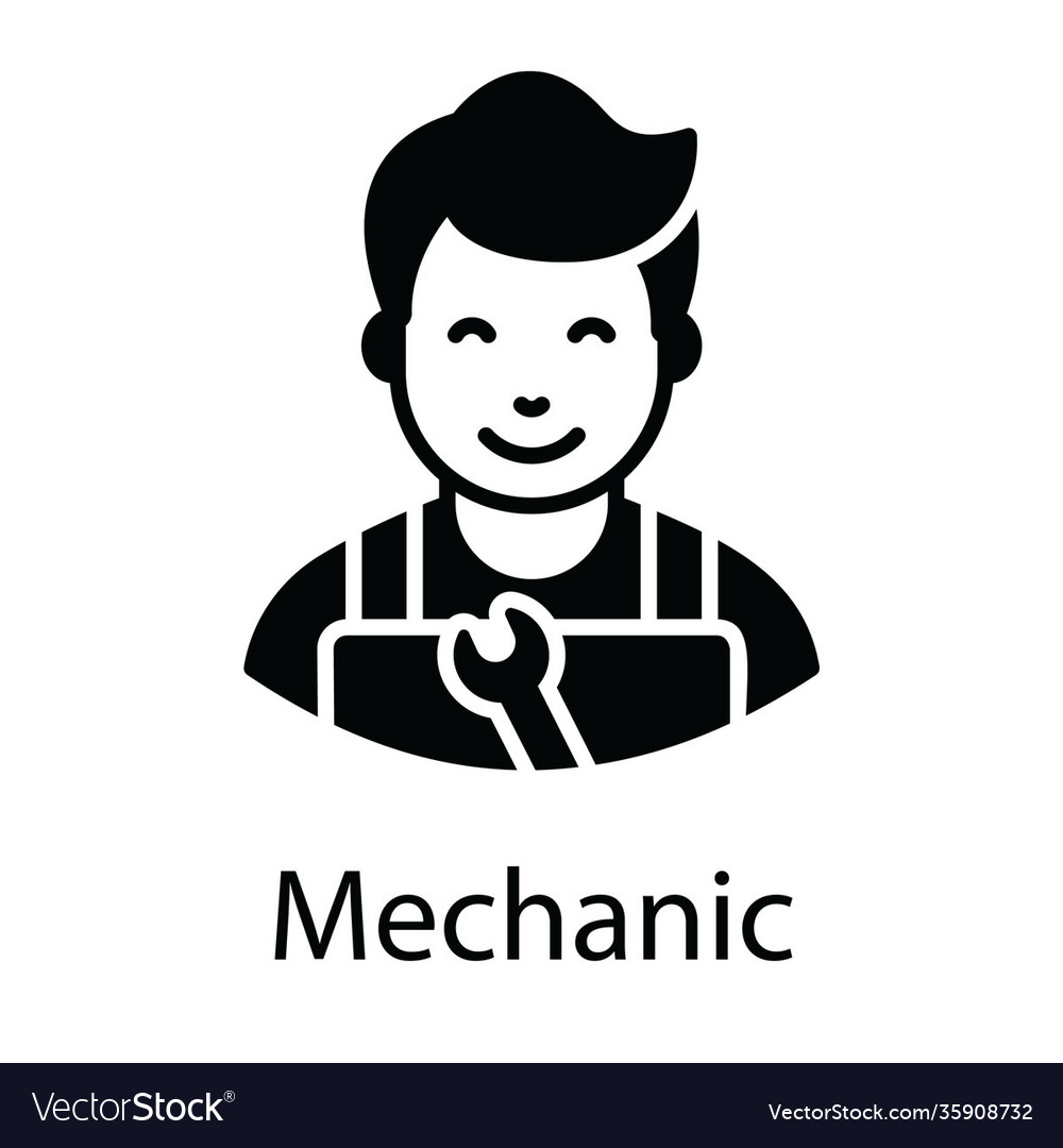 Mechanic Royalty Free Vector Image - VectorStock