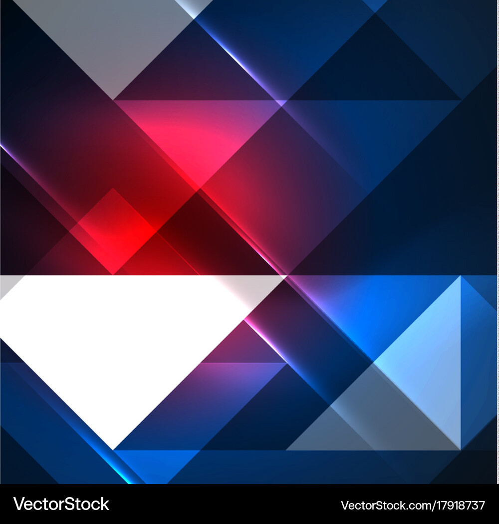 Cosmic electric background with shiny glowing Vector Image