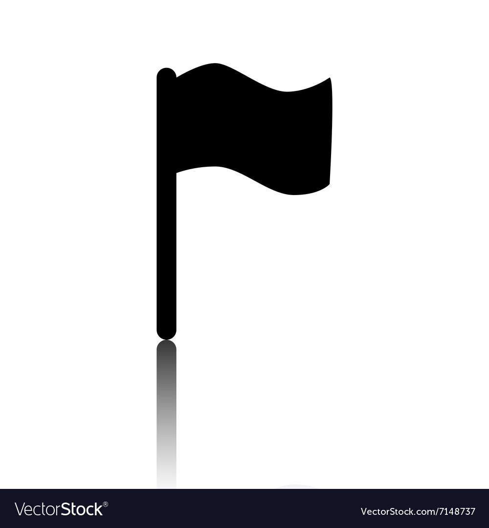 Flag icon Royalty Free Vector Image - VectorStock