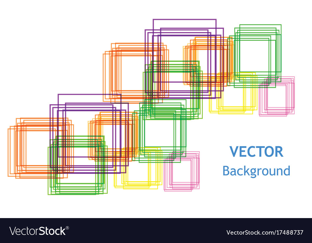 Square background Royalty Free Vector Image - VectorStock