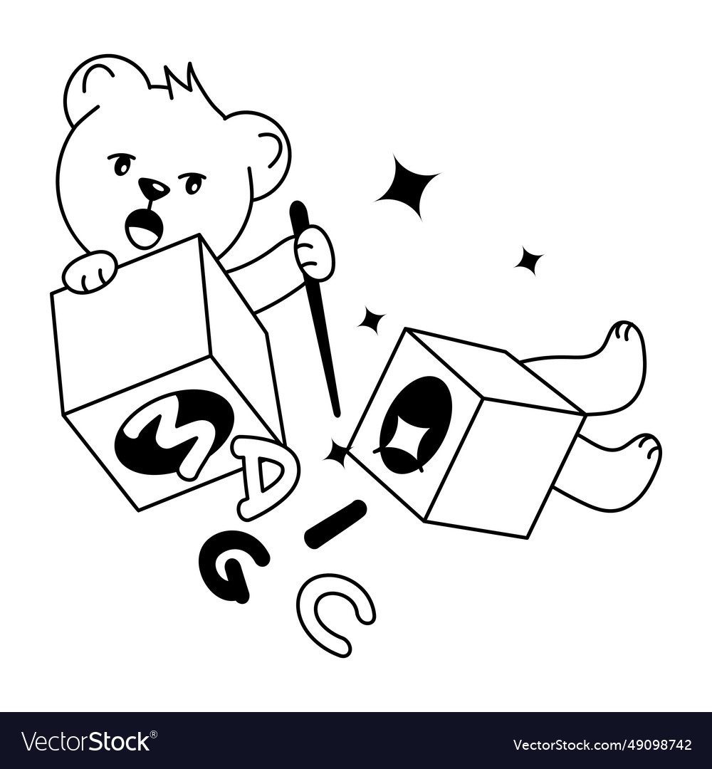 Magic trick Royalty Free Vector Image - VectorStock