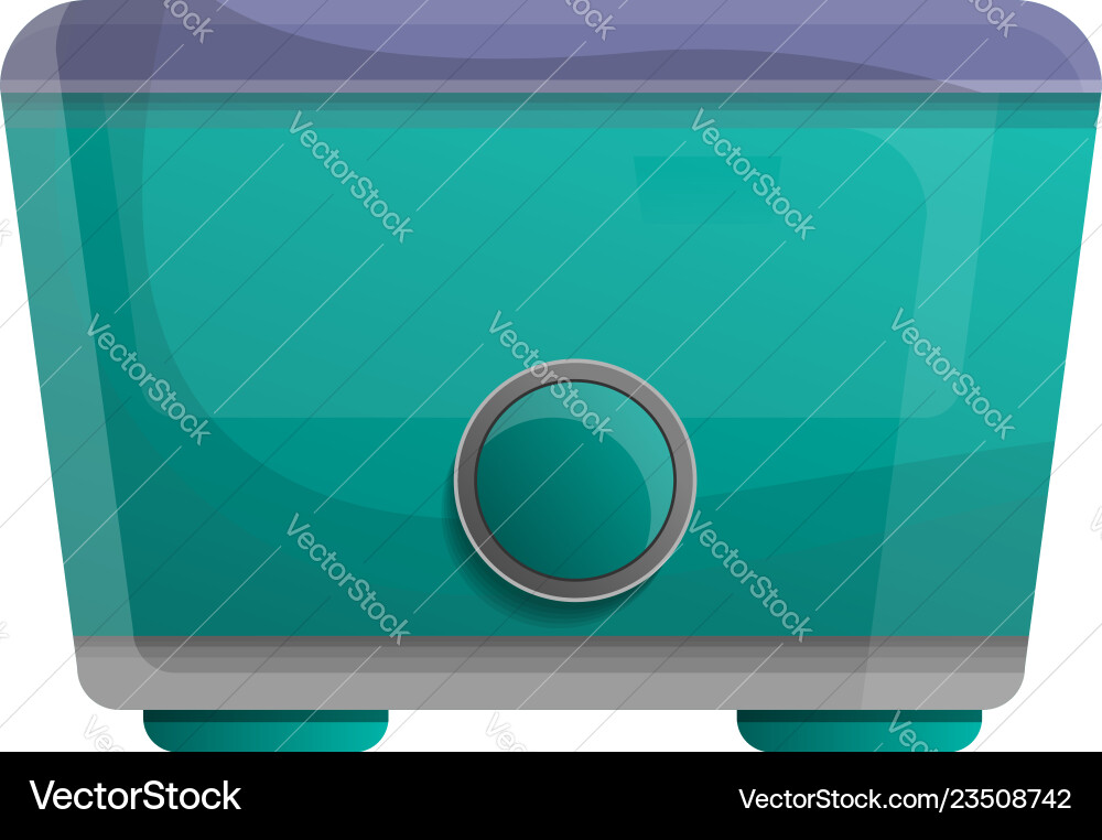 Modern toaster icon cartoon style Royalty Free Vector Image