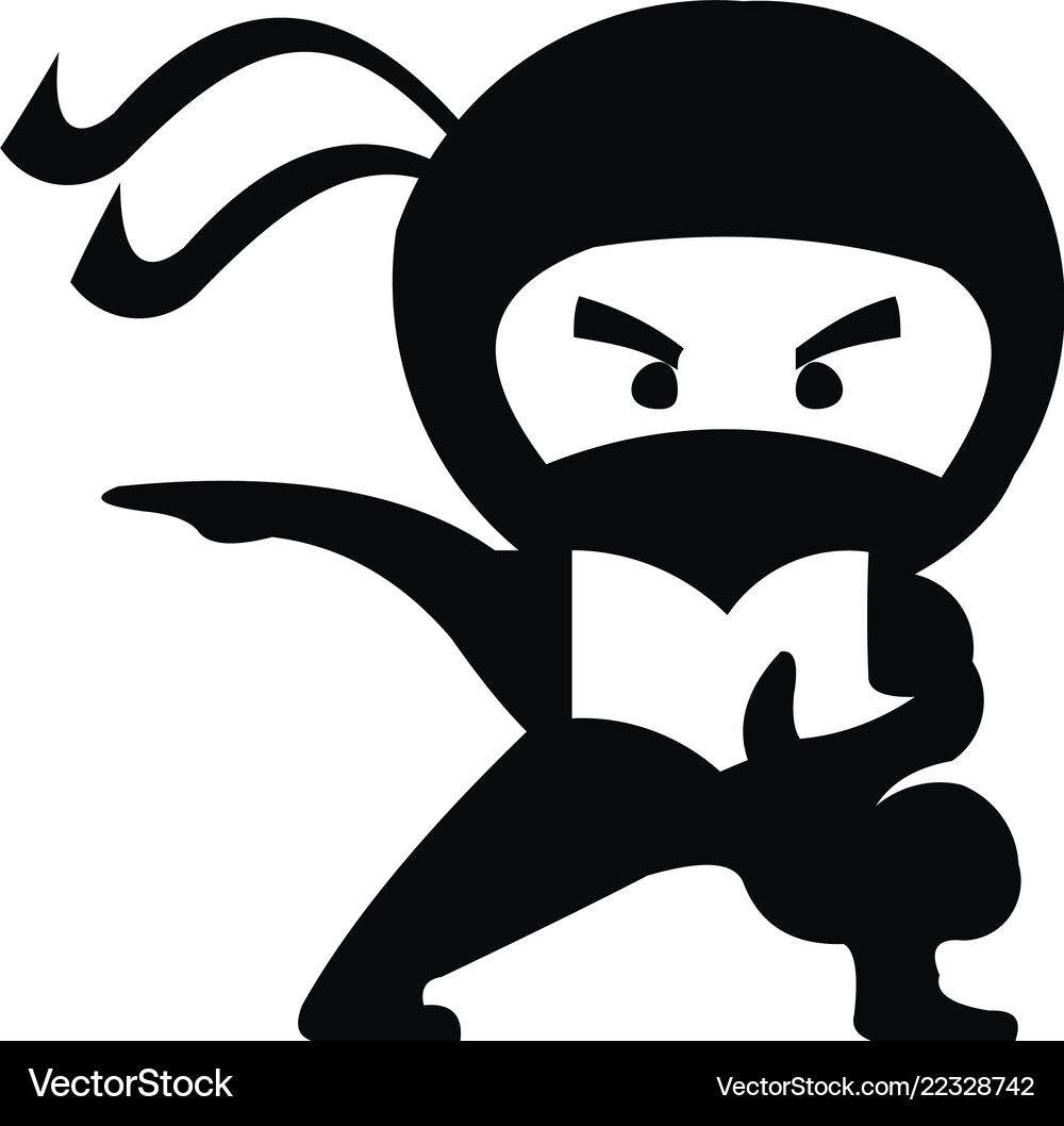 Ninja Royalty Free Vector Image - VectorStock