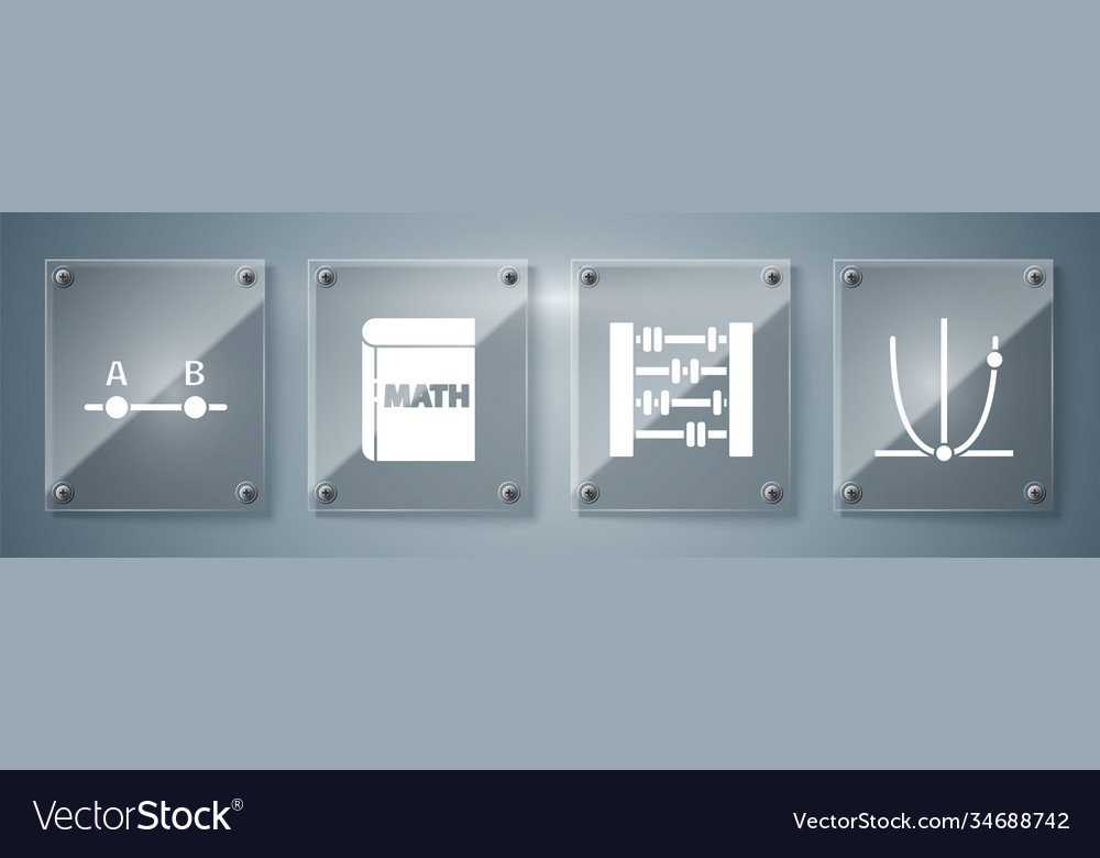 Set graph schedule chart diagram abacus book Vector Image Set graph schedule chart diagram abacus book Vector Image