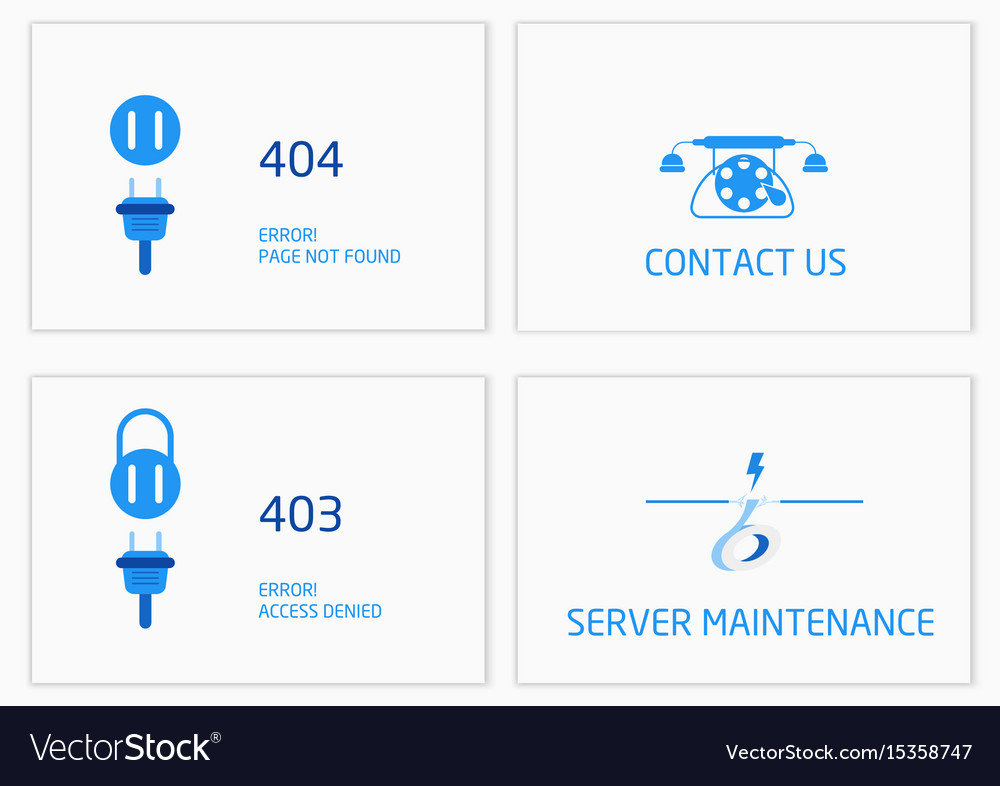Abstract background connection error access Vector Image