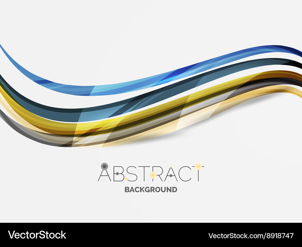 Geometric abstract background swirl colorful Vector Image