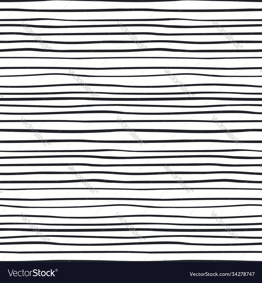 Horizontal stripes seamless pattern Royalty Free Vector