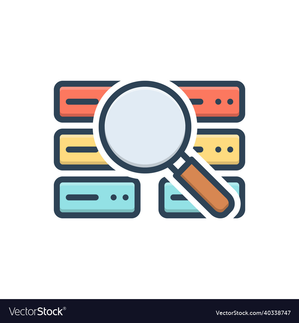 Stock data analysis Royalty Free Vector Image - VectorStock