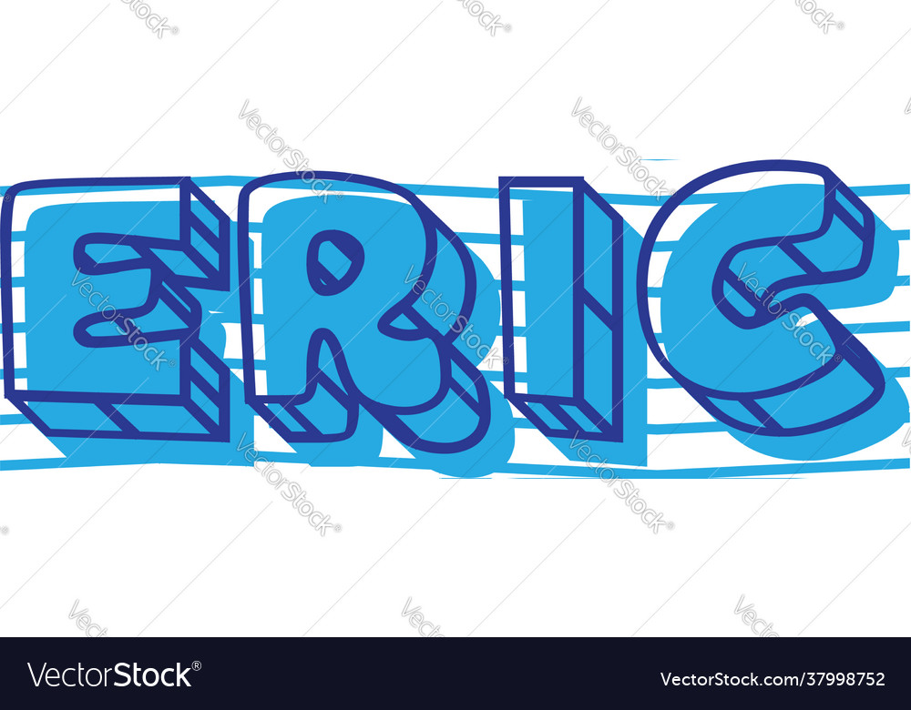 The Name Erik In Graffiti