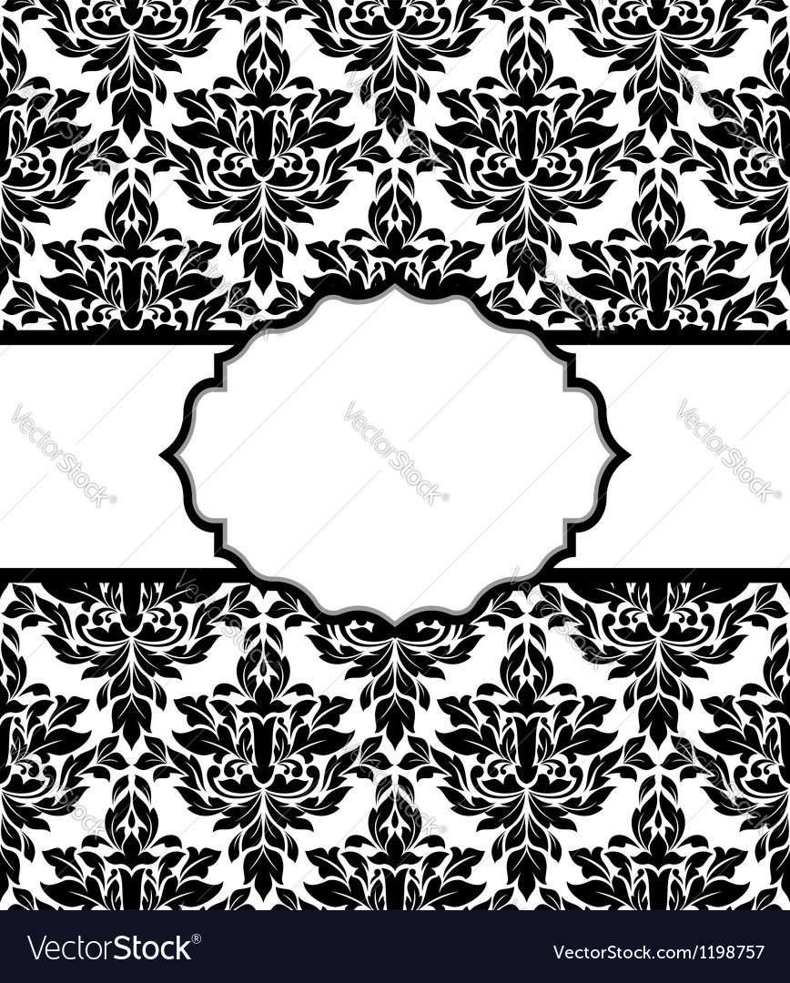 Seamless background with decorative elements Vector Image