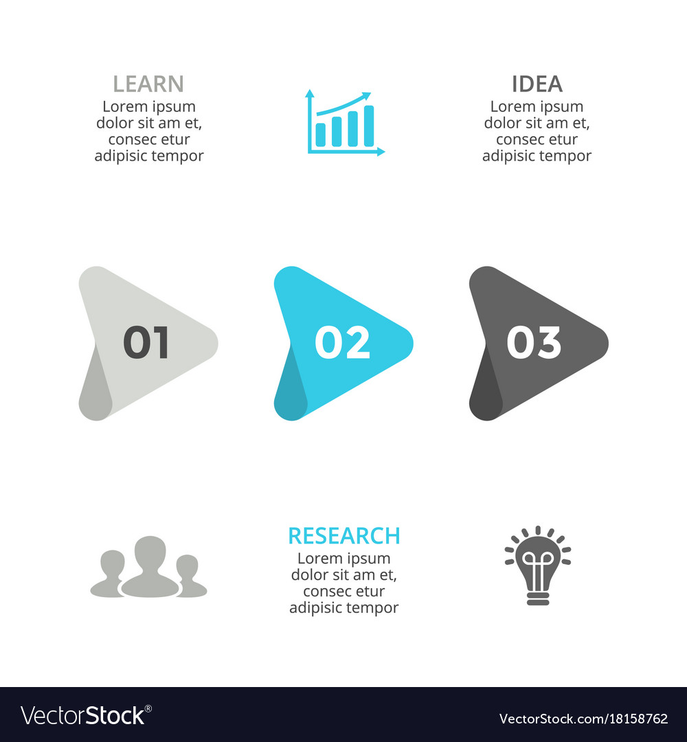 Arrows timeline infographic diagram chart Vector Image Arrows timeline infographic diagram chart Vector Image