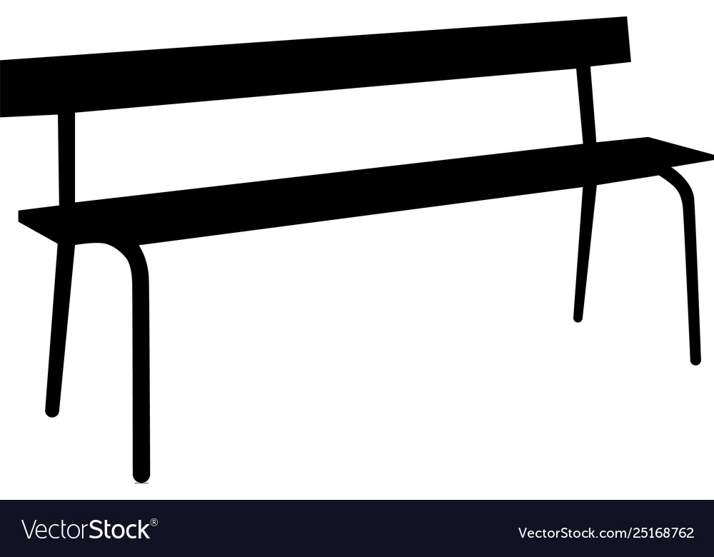 Bench eps Royalty Free Vector Image - VectorStock