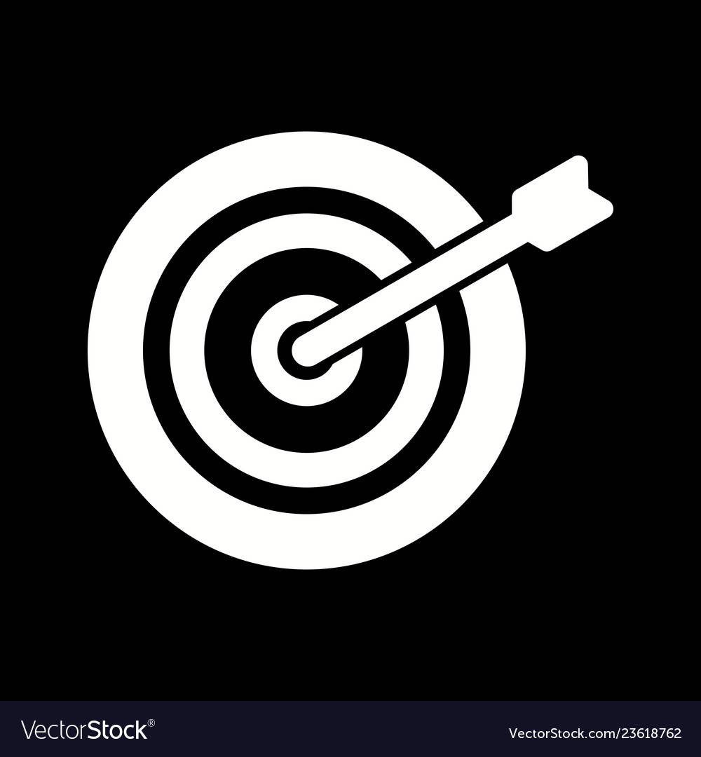 Bullseye icon Royalty Free Vector Image - VectorStock Bullseye icon Royalty Free Vector Image - VectorStock
