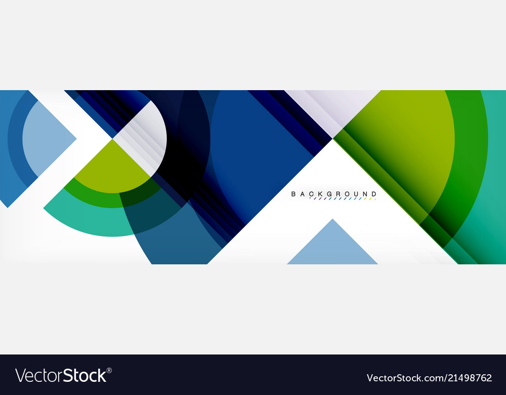 Circular geometric abstract background Royalty Free Vector