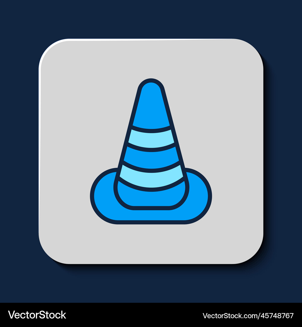 Traffic Cone Outline