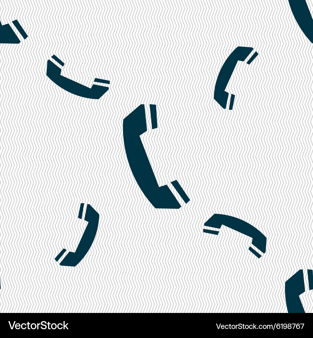 Phone sign icon support symbol call center Vector Image