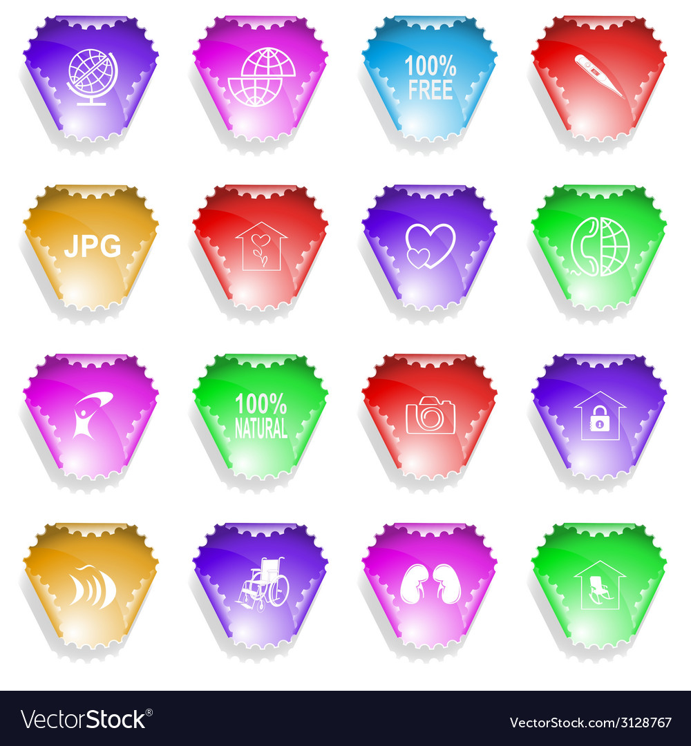 Set Royalty Free Vector Image - VectorStock