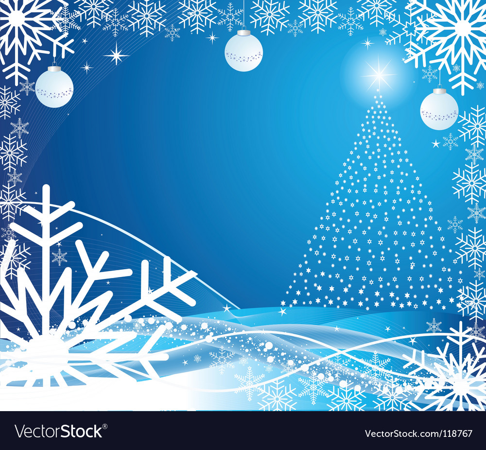 Winter background Royalty Free Vector Image - VectorStock
