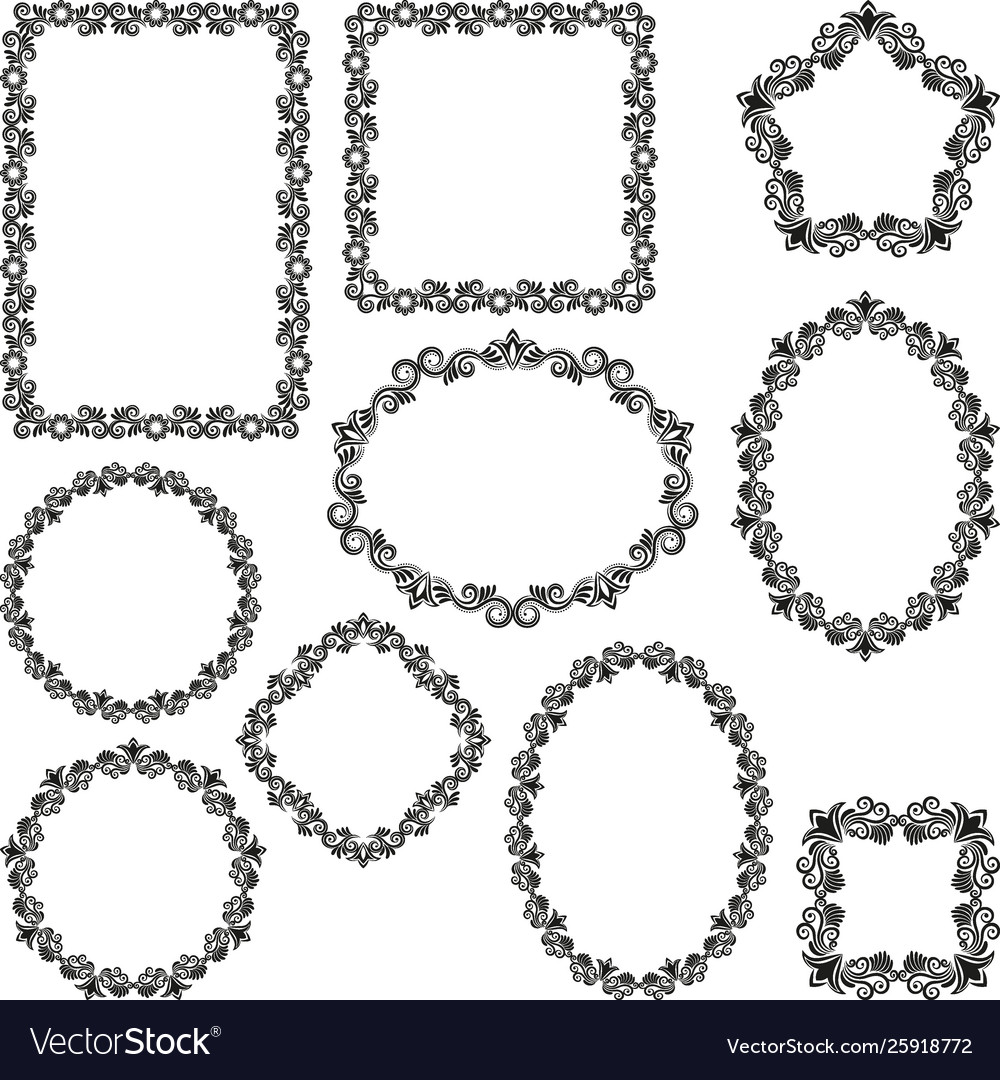 Frames Royalty Free Vector Image - VectorStock