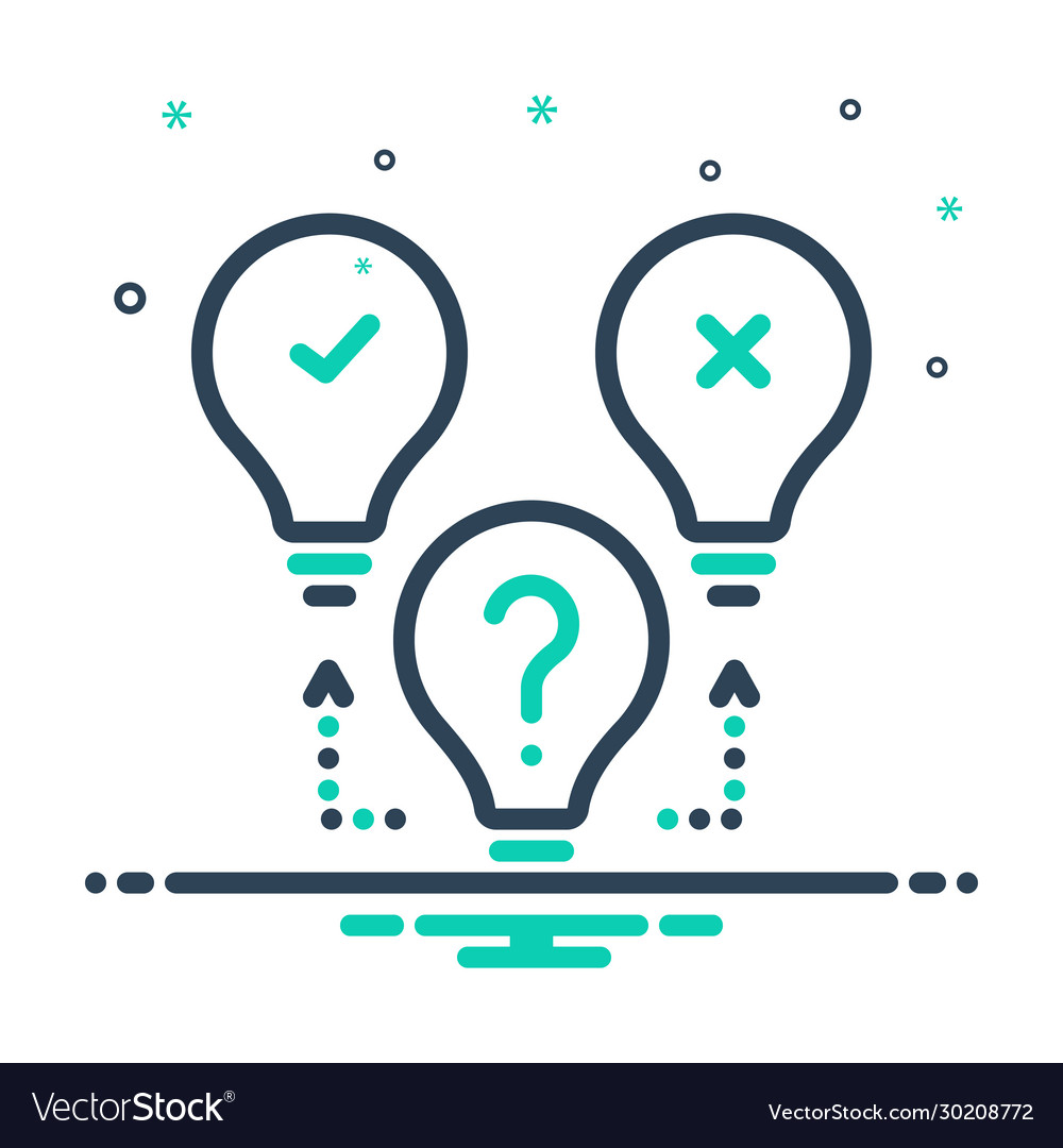 Maybe Royalty Free Vector Image - VectorStock