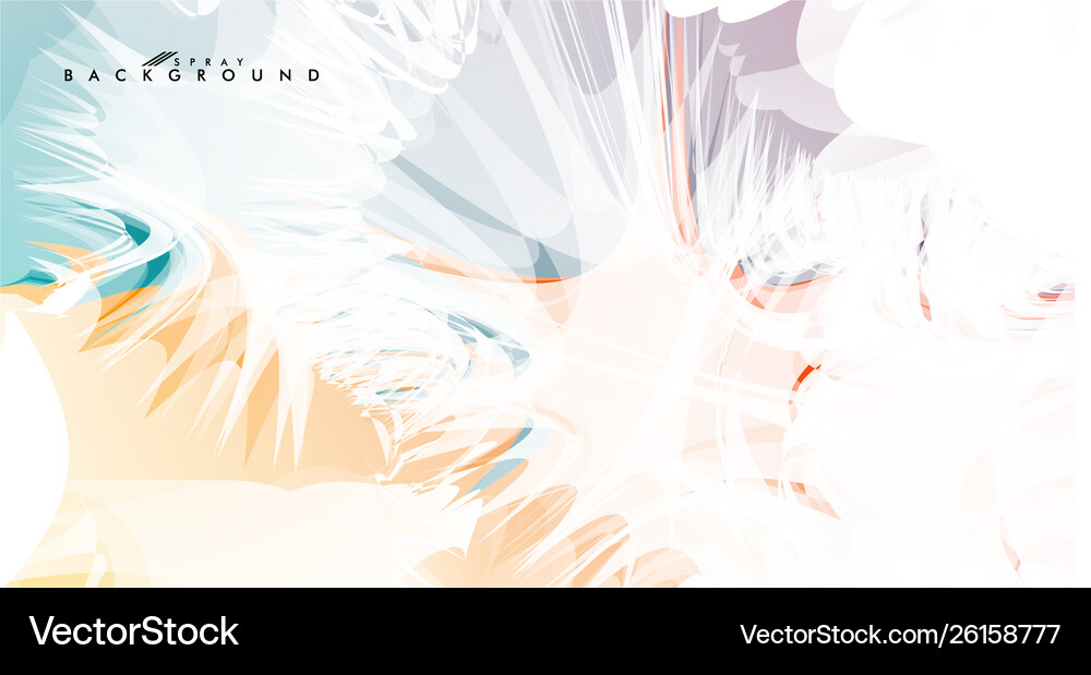 Abstract background color watercolor mix Vector Image