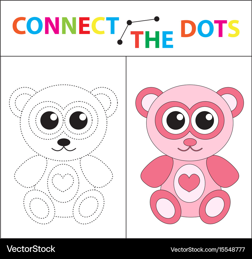 Children s educational game for motor skills Vector Image