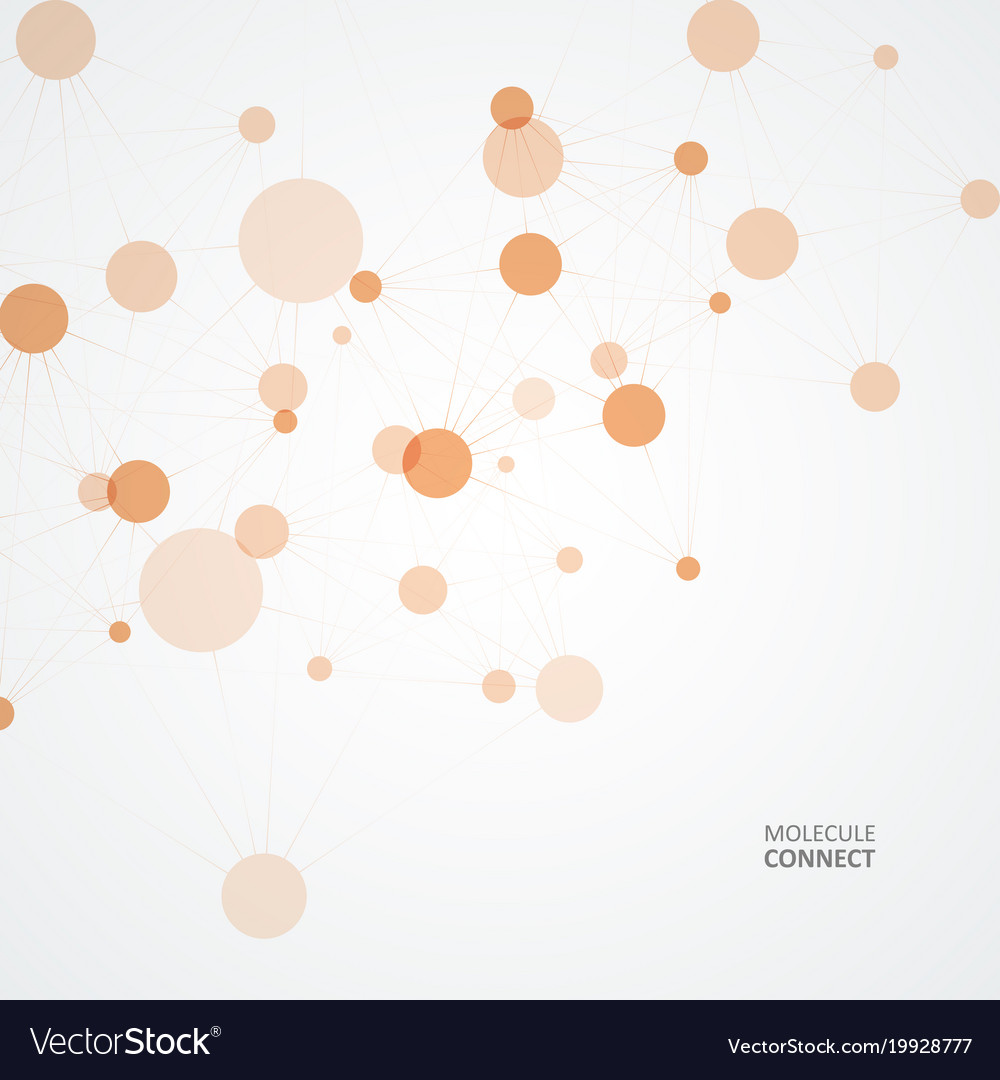 Science Molecule And Connection Structure Abstract