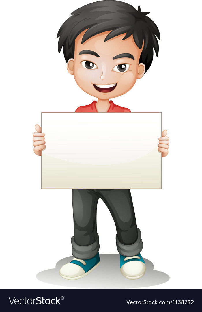 A boy Royalty Free Vector Image - VectorStock