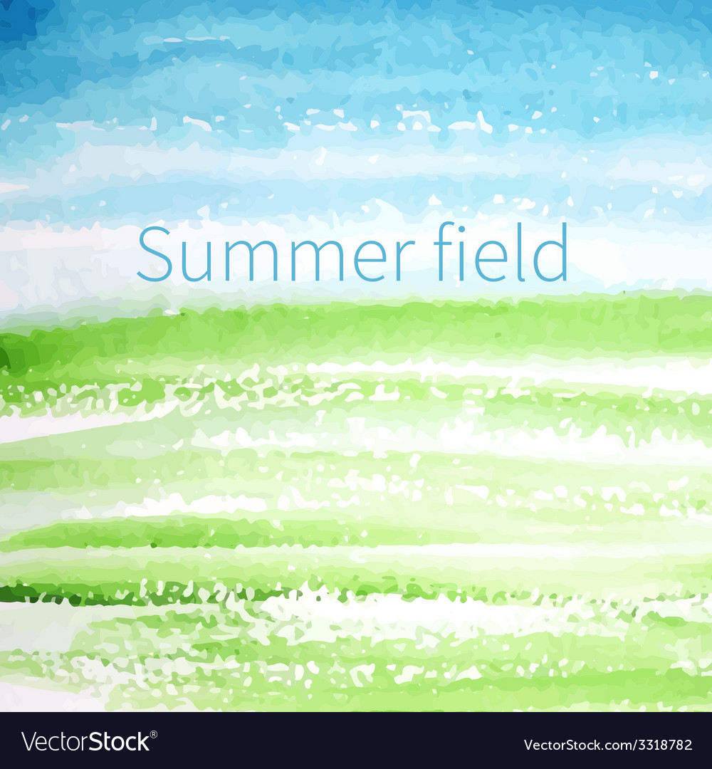 Field Royalty Free Vector Image - VectorStock