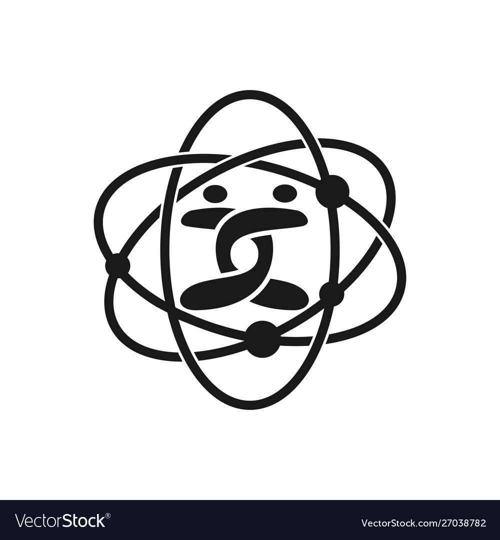 Technology atom commitment teamwork together Vector Image