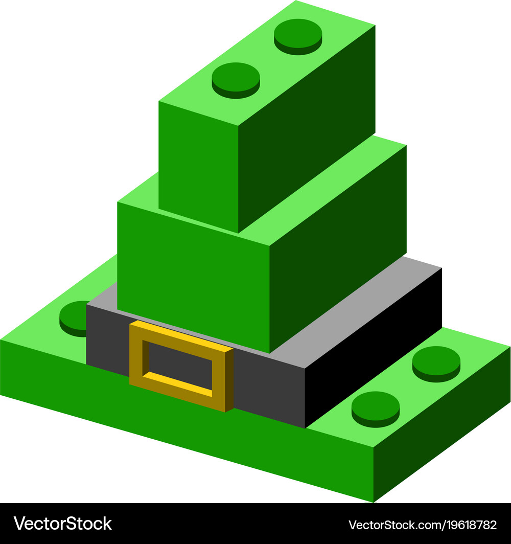 Traditional irish hat Royalty Free Vector Image