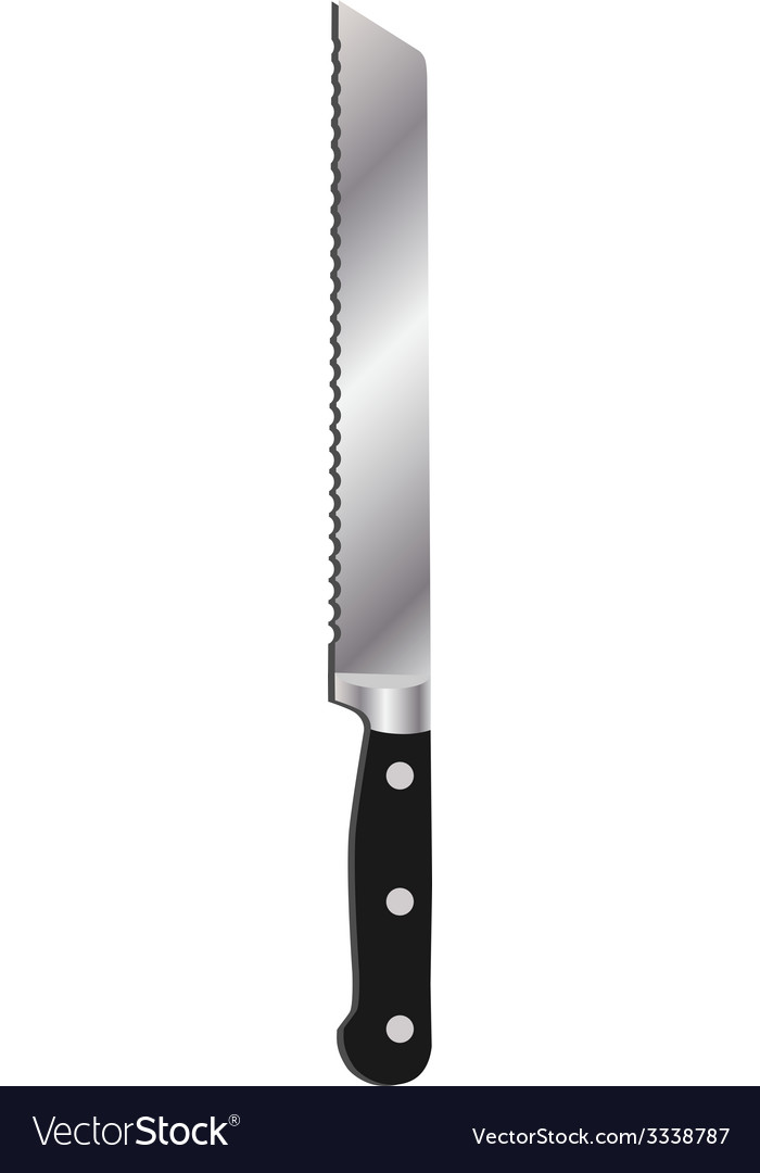 Kitchen knife Royalty Free Vector Image - VectorStock