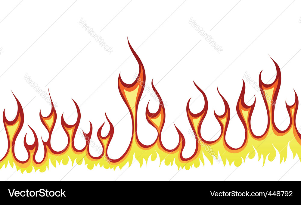 Fire background Royalty Free Vector Image - VectorStock