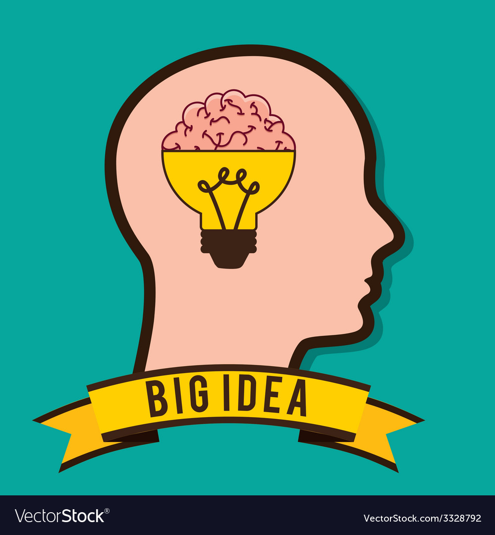 Idea design Royalty Free Vector Image - VectorStock