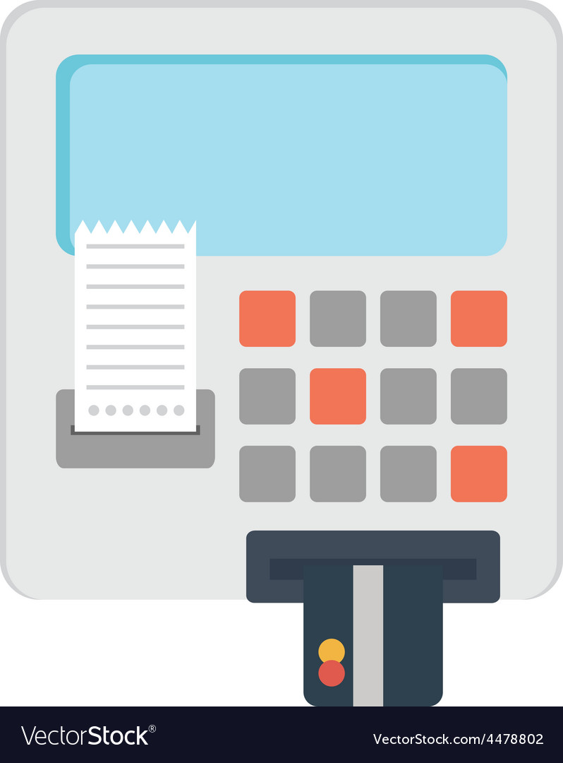 ATM Machine Royalty Free Vector Image - VectorStock