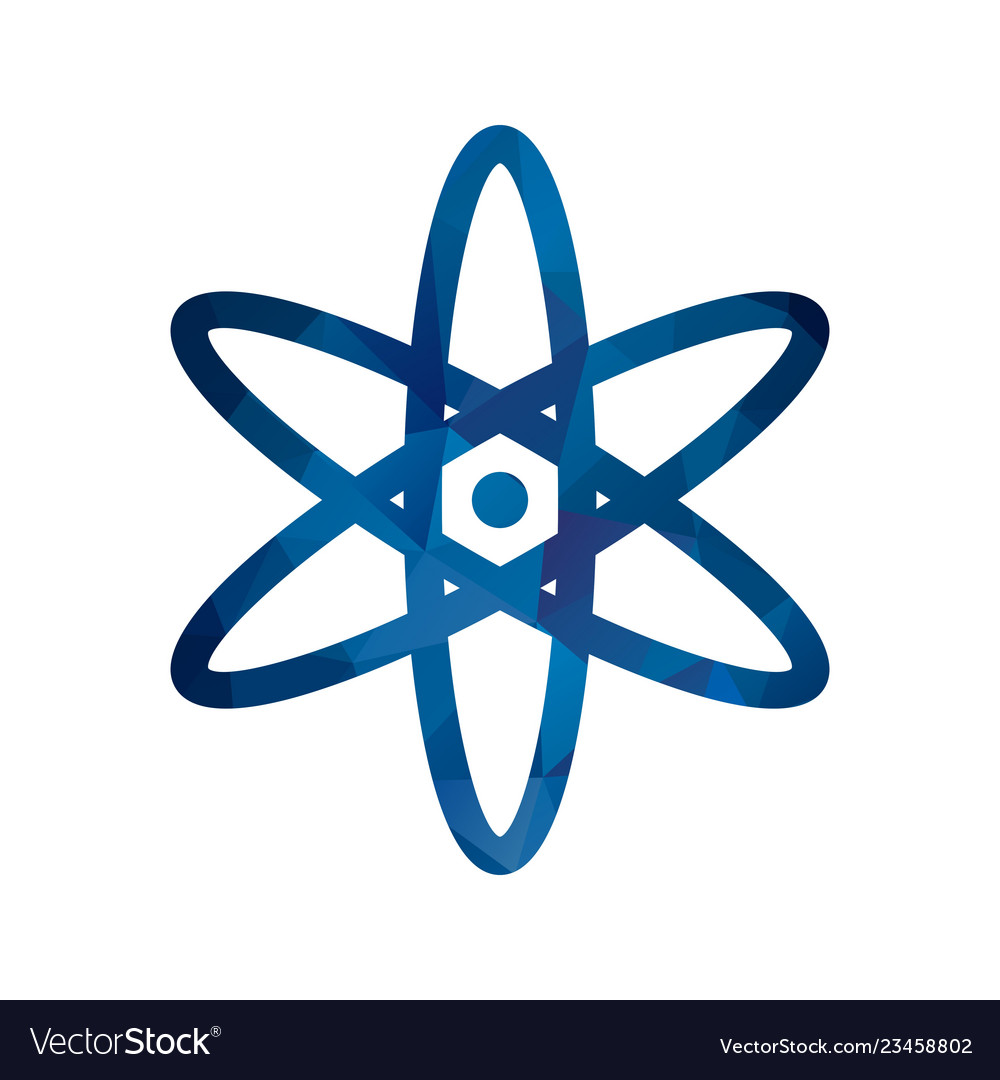 Atom icon Royalty Free Vector Image - VectorStock