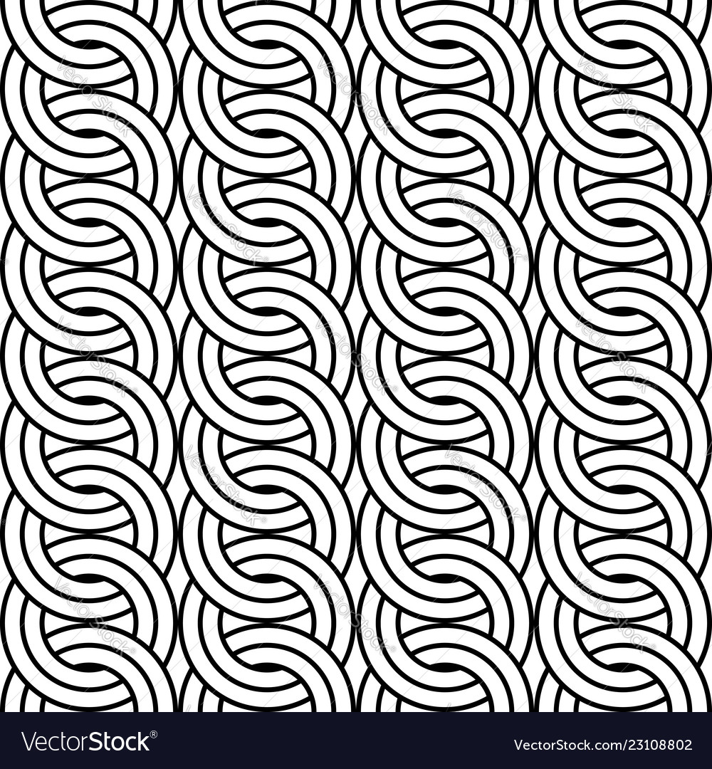 Design seamless chain pattern Royalty Free Vector Image