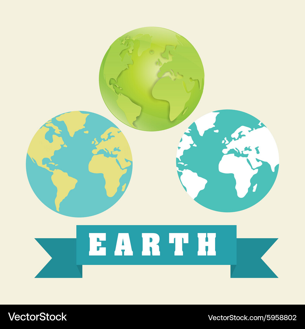 Planet design Royalty Free Vector Image - VectorStock