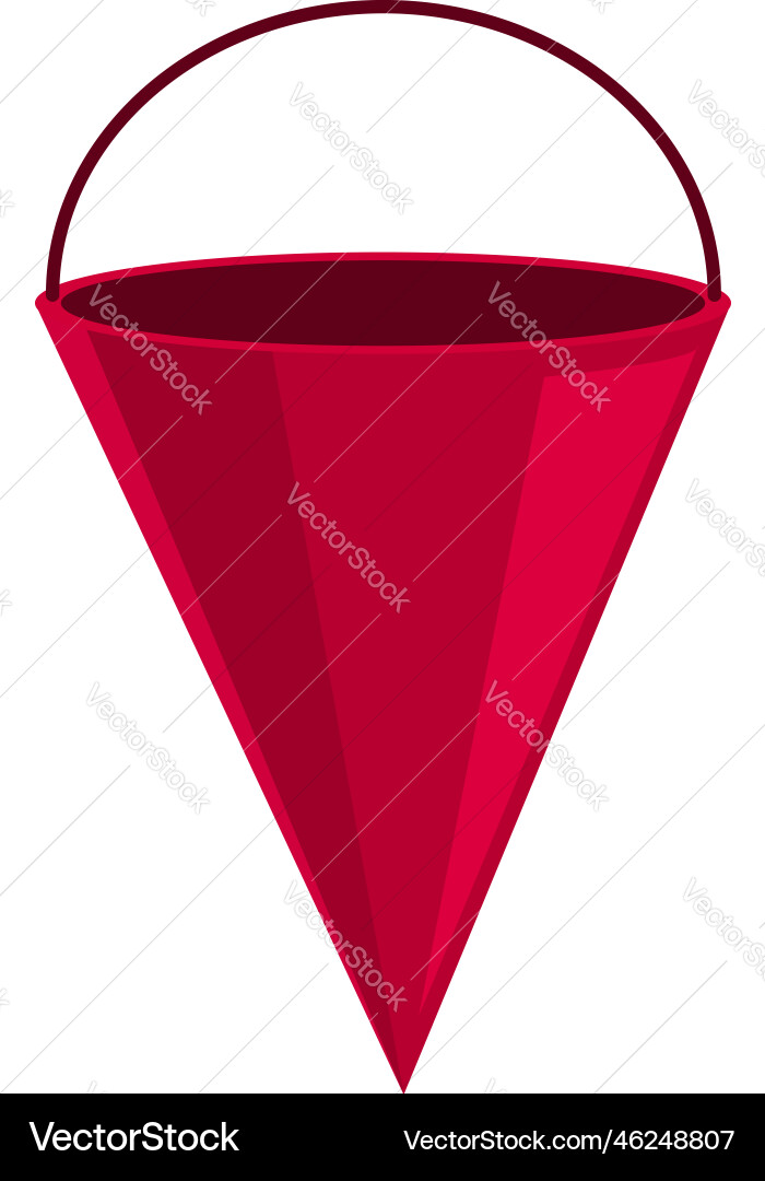 Sand cone icon cartoon work person Royalty Free Vector Image