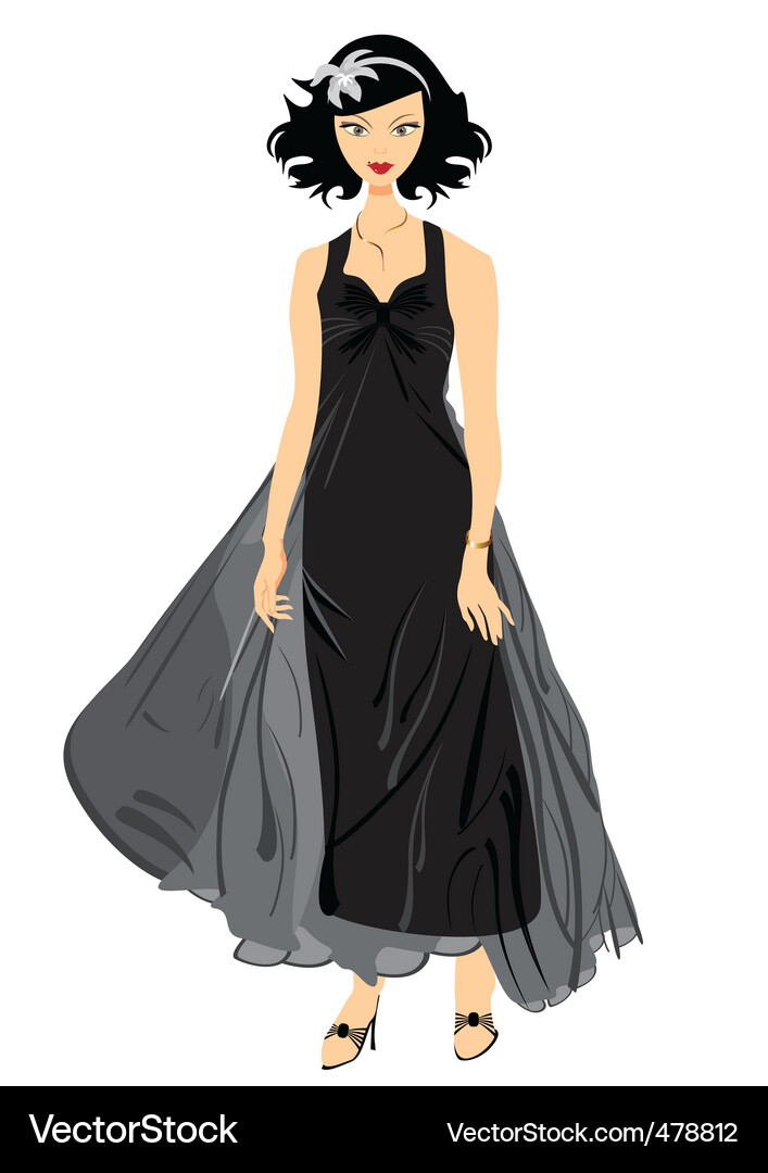 Fashion women Royalty Free Vector Image - VectorStock