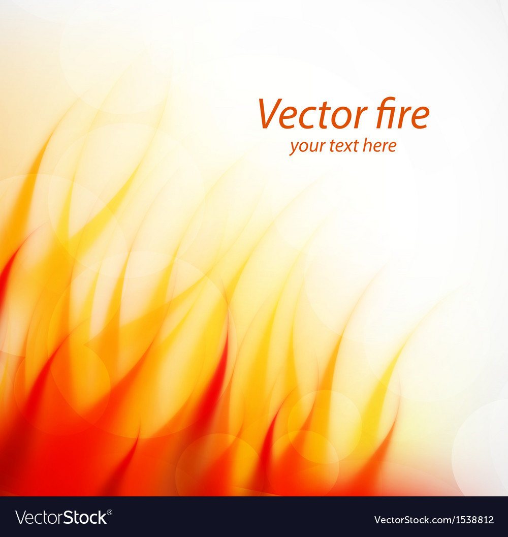 Fire flame Royalty Free Vector Image - VectorStock