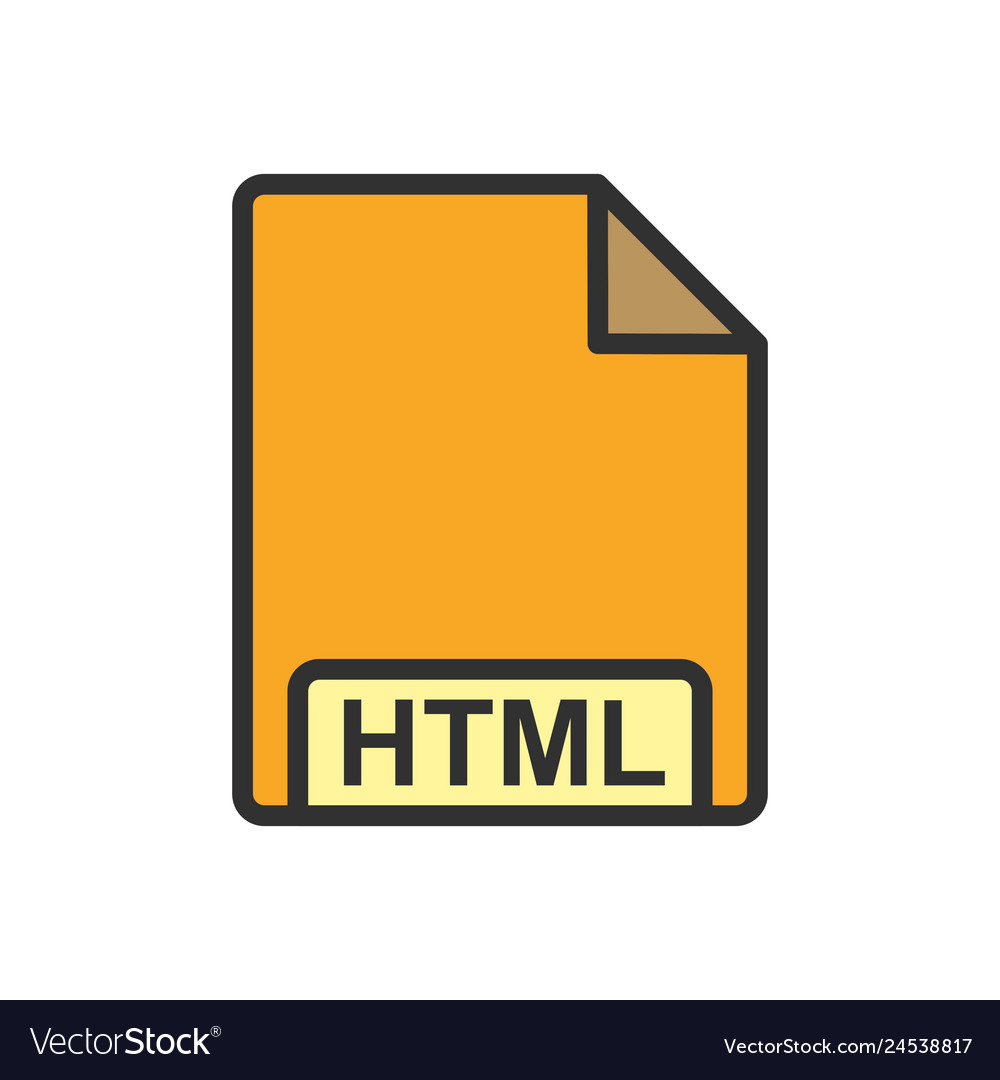 Html icon Royalty Free Vector Image - VectorStock
