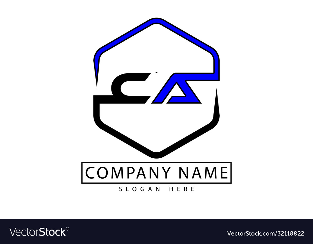 Ca logo initial Royalty Free Vector Image - VectorStock