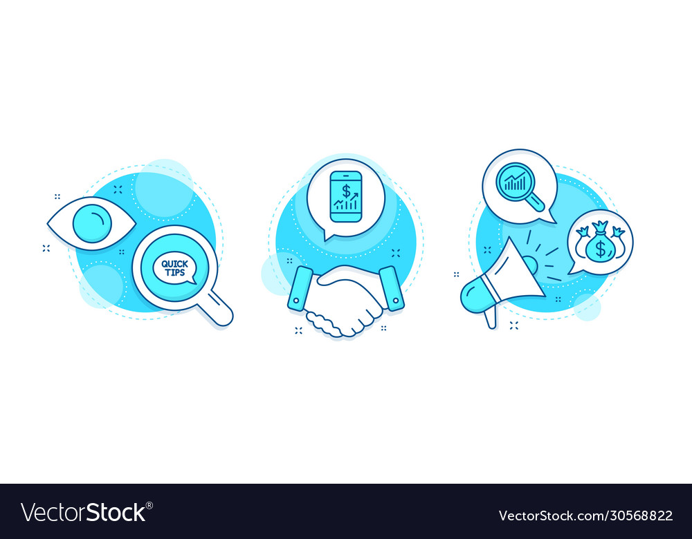 Data analysis quickstart guide and check Vector Image