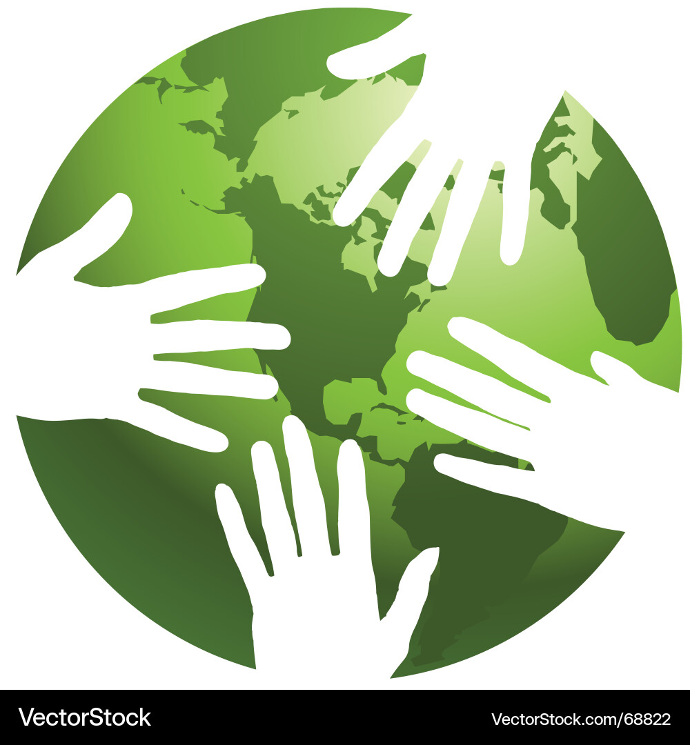 Hand Globe Logo